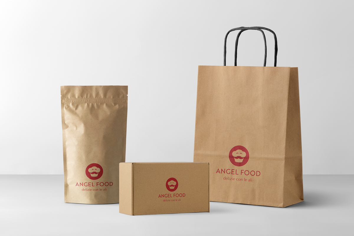 Angel Food: progetto di marchio da un'idea del cliente | Playdesign